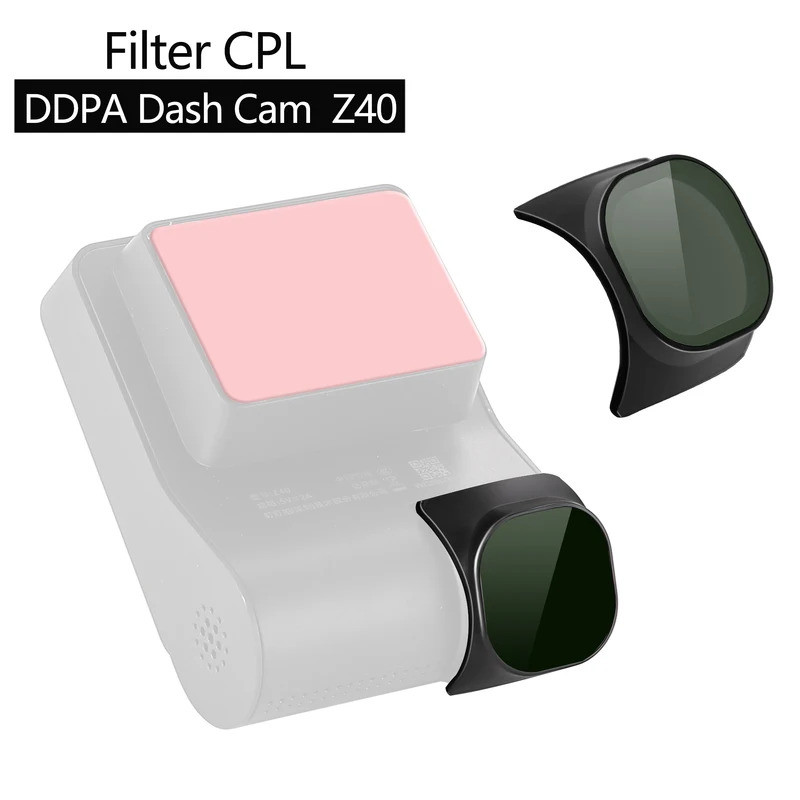 for DDPAI Dash Cam Z40 CPL Filter HD Lens Dust Protection Anti Glare ...