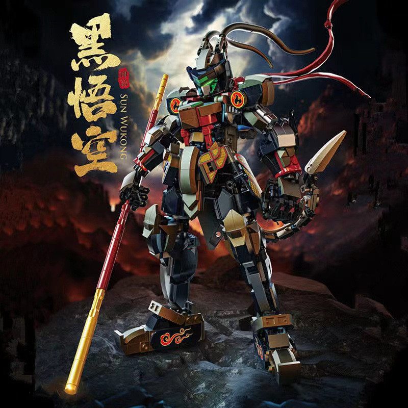 [Spot Goods]Black Myth Wukong Assembled Sun Wukong Qi Tian Da Sheng ...