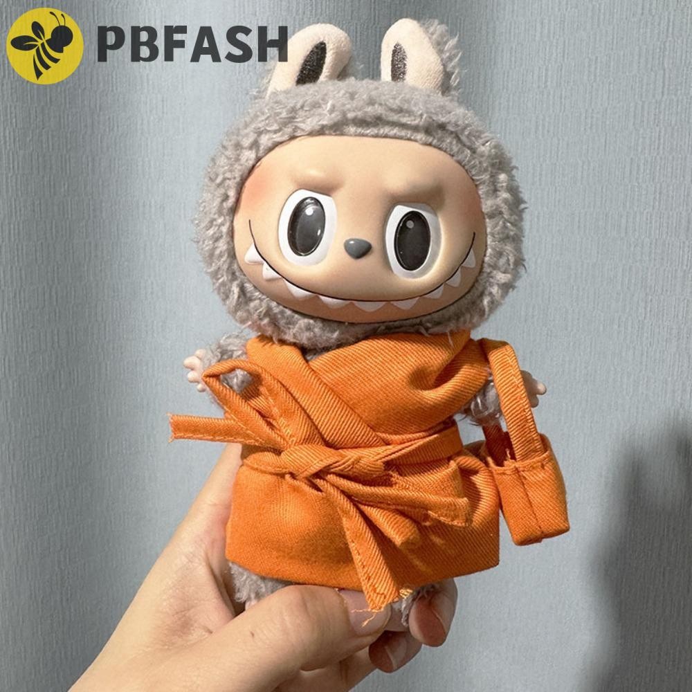 PBFASH Labubu Doll Clothes, Monk Uniform with Hat Labubu Plush Doll ...