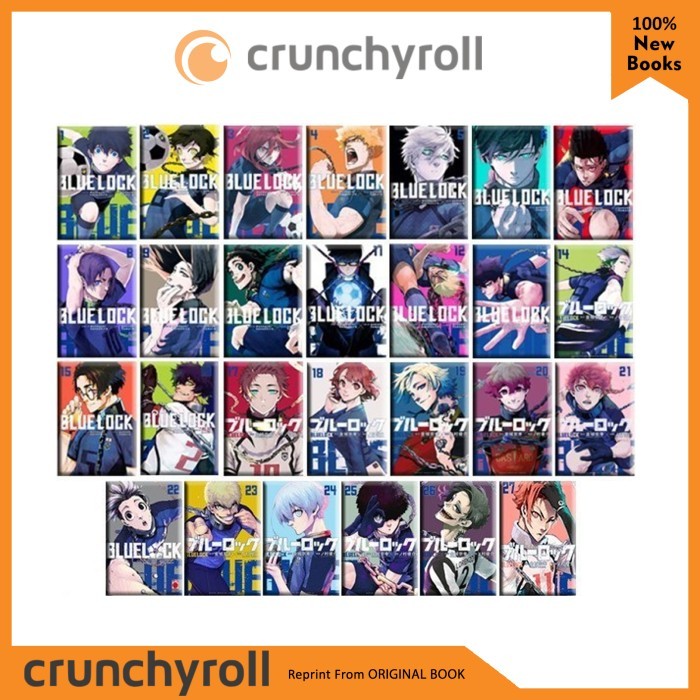Manga Blue Lock Comics Vol 1 - 30 (English & Indonesia) | Shopee ...