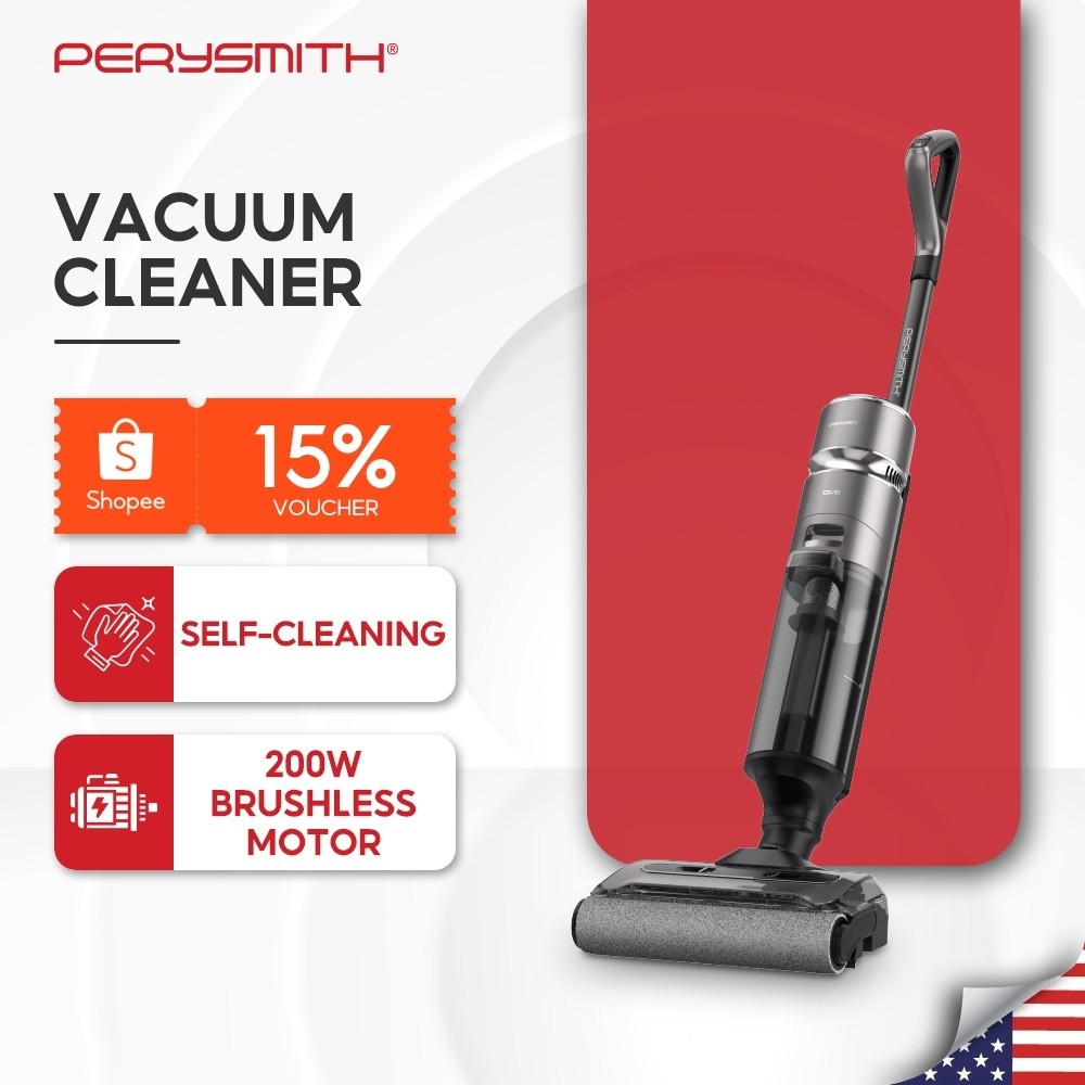 PerySmith Ai9 Smart Cordless Wet & Dry Vacuum Cleaner with AI Sensor ...