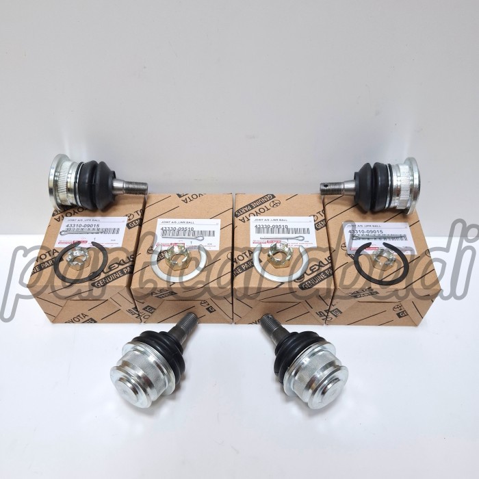 Ball Joint Lower Arm Upper Lower Set 4Pc Toyota Fortuner Hilux Original ...