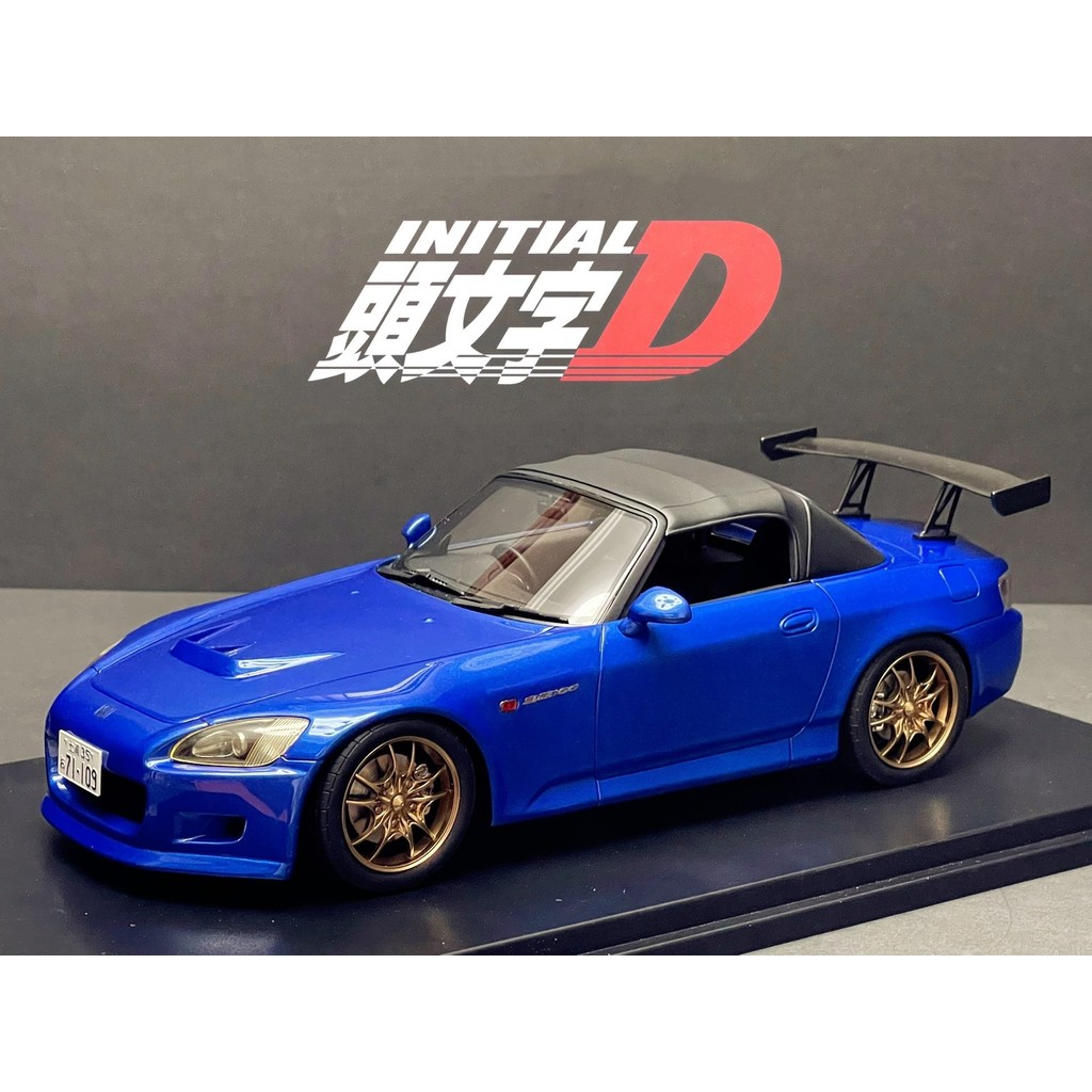 1/18 Initial D onemodel Honda S2000 AP1 Initial D Part 4 Purple Shadow ...