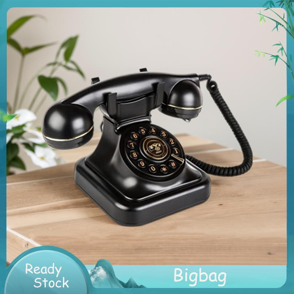 [bigbag.ph] Retro Landline Telephone with Ringer Control Redial Corded ...
