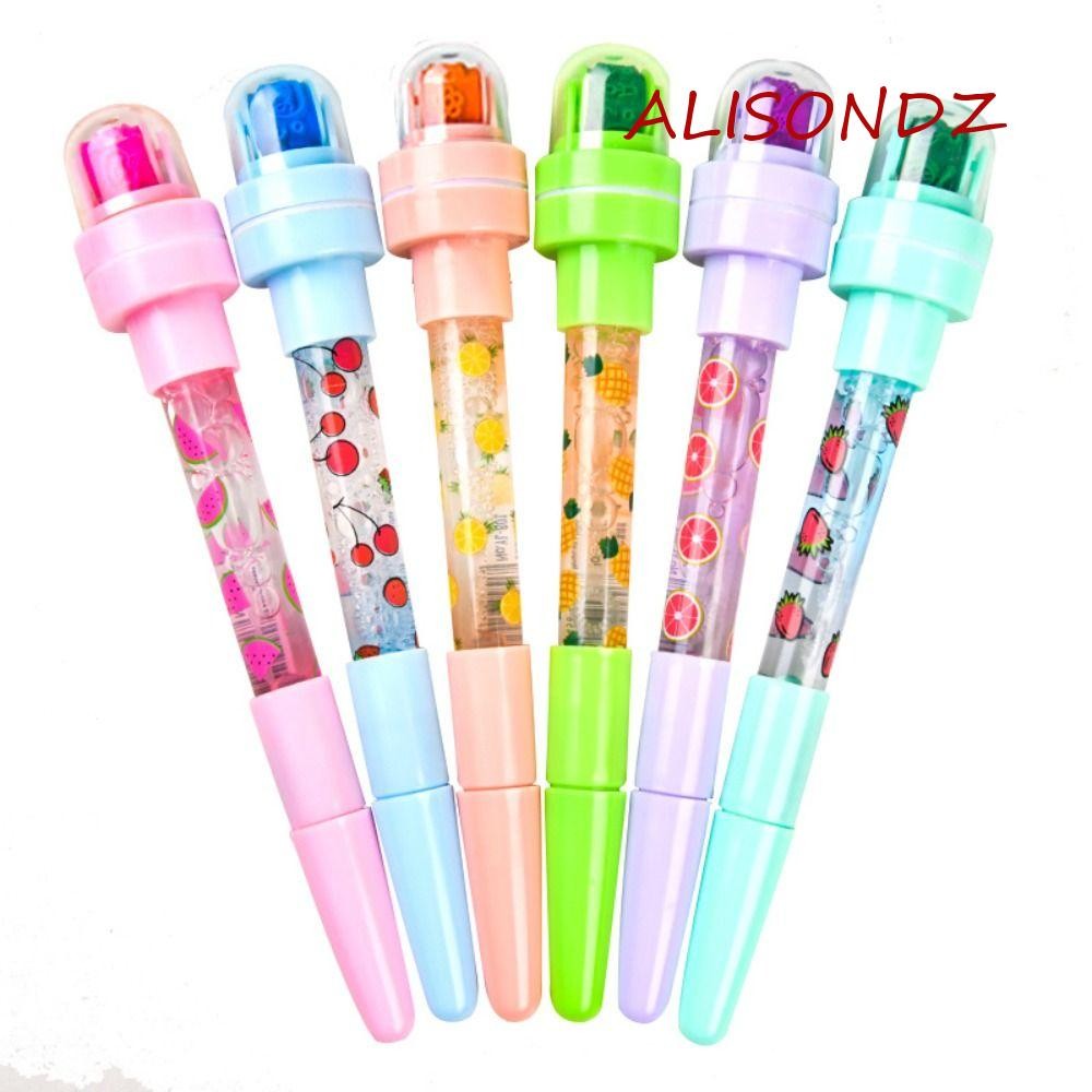 ALISONDZ Bubbler Pen With Stamp, With Light 5 In 1 Seal Roller Stamp ...