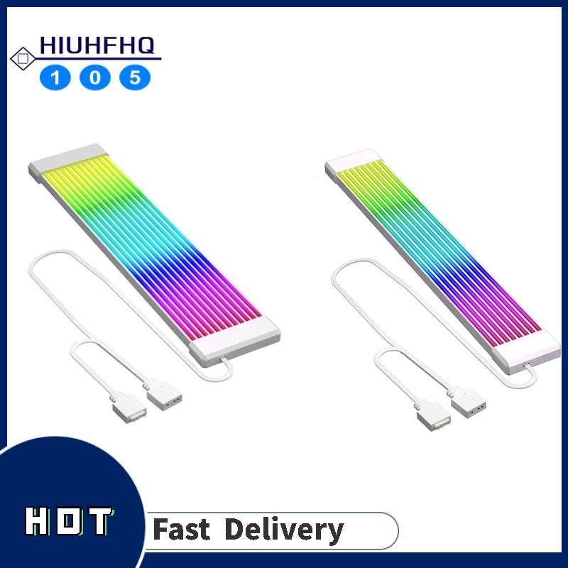 【Hiuhfhq105】RGB LED Strip ARGB Sync Board for Computer Power Supply ATX ...