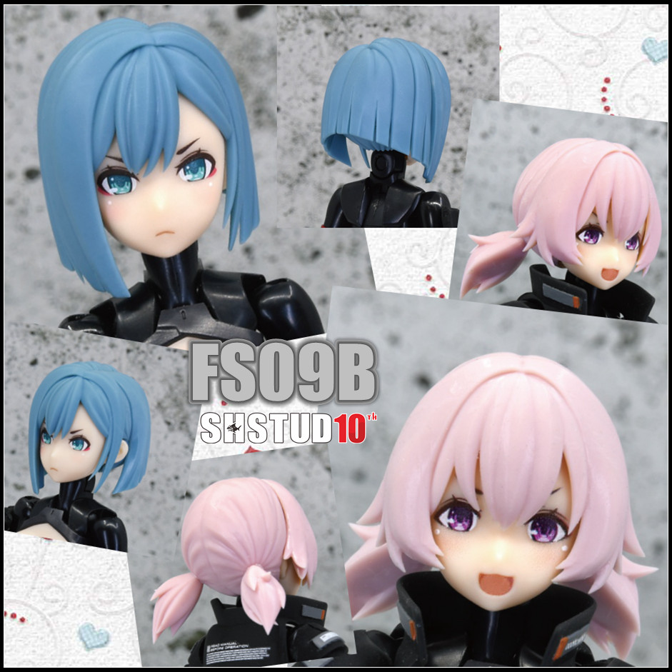 SH STUDIO 1/12 FAG Frame Arms Girl MD Megami Device Hair Haristyle ...