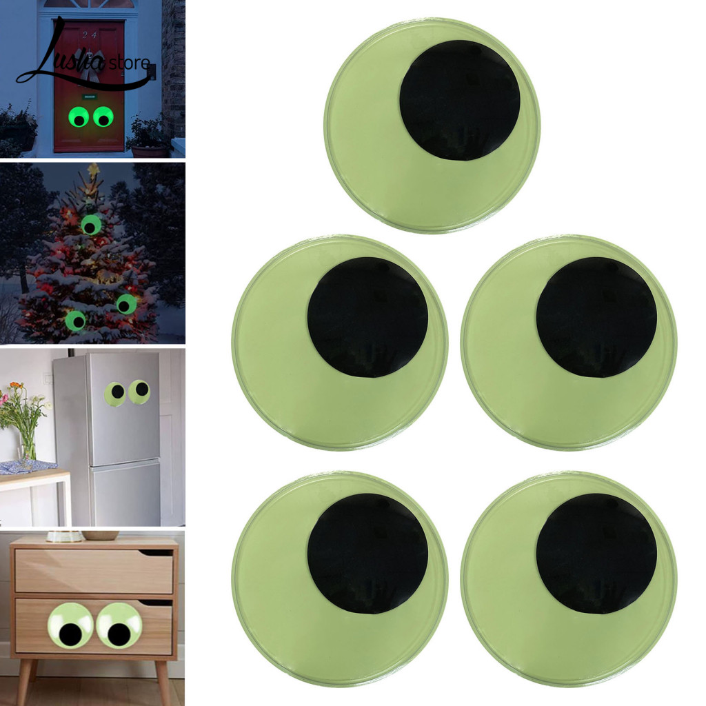 Diy Project Eye Stickers Diy Googly Eyes 5pcs Glow-in-the-dark Googly ...