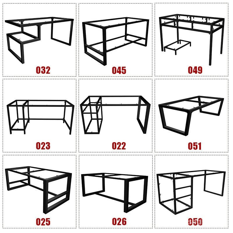 Manufacturer Iron Art Table Leg Bracket Desk Office Desk Leg Storage ...