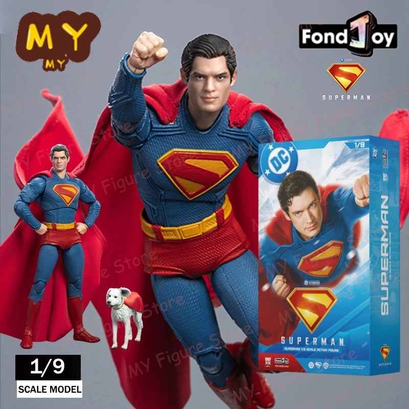 2025 Fondjoy New Superman 1/9 Action Figure DC Movie Version Gunn New ...