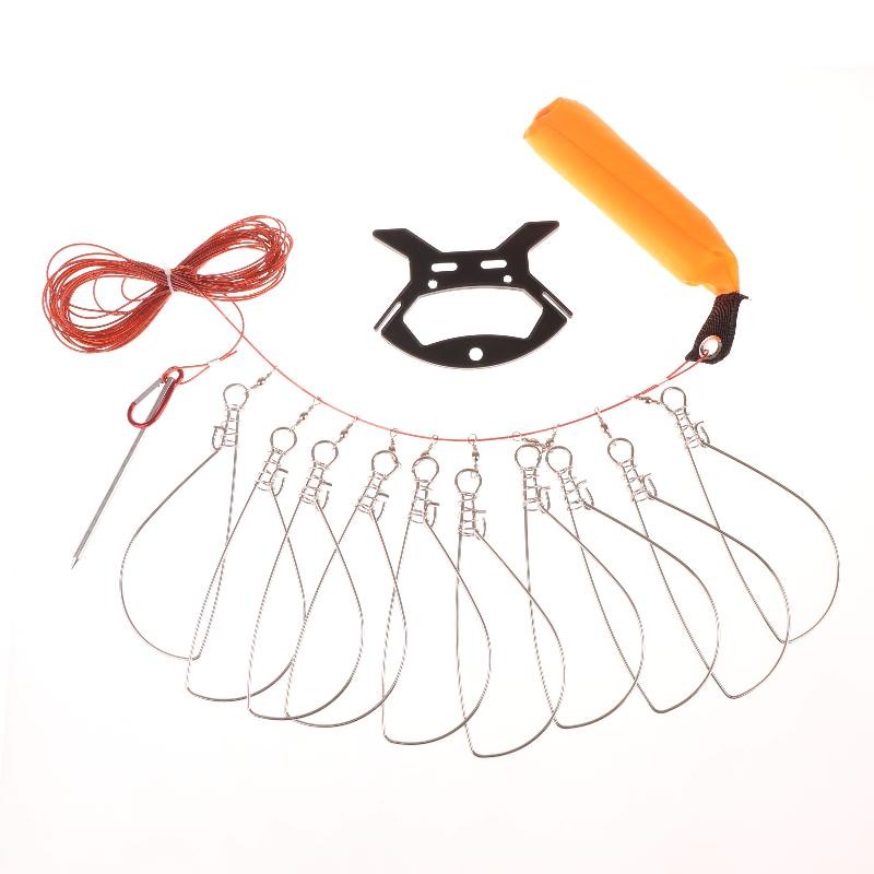 EONE 5M Fishing Lock Fish Buckle Tools Fishing Lock Buckle With Reel ...