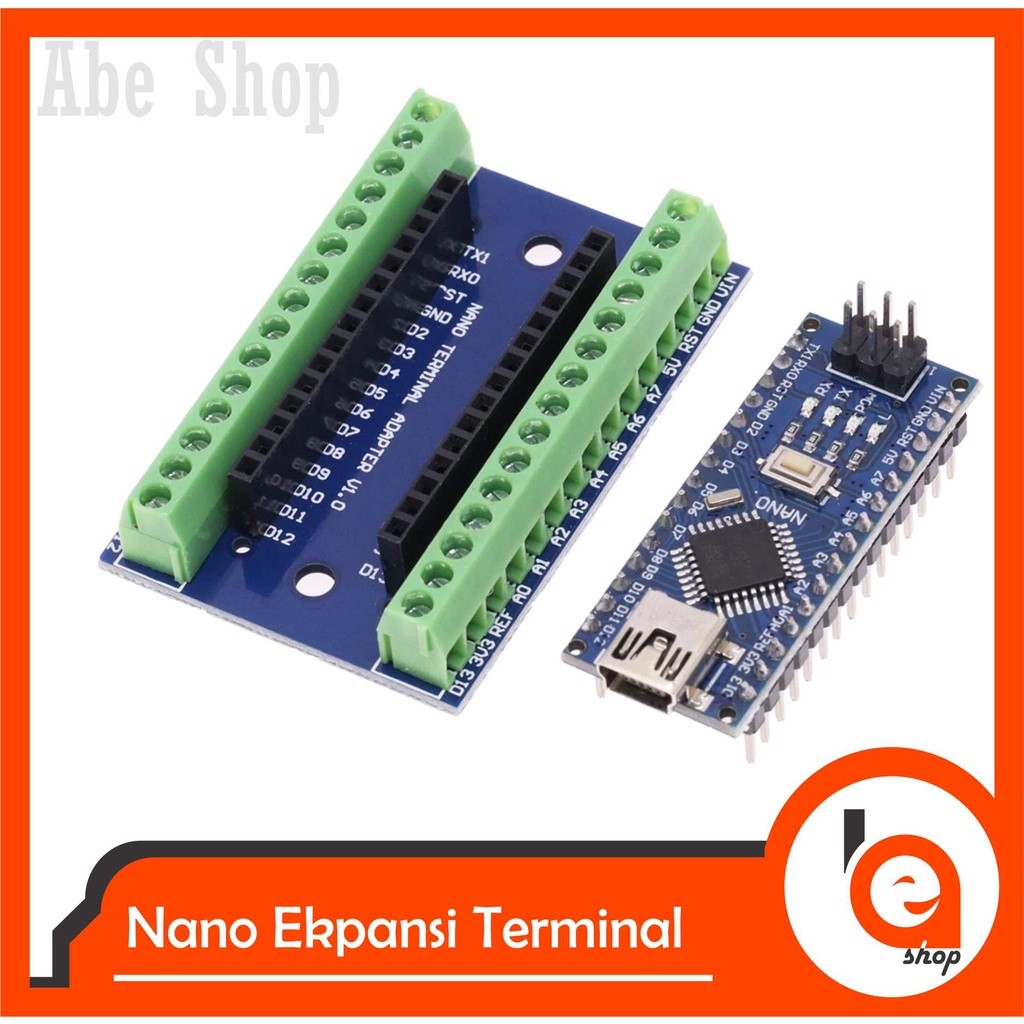 Abe Arduino Nano IO Shield Expansion Board Additional Terminal Sensor ...