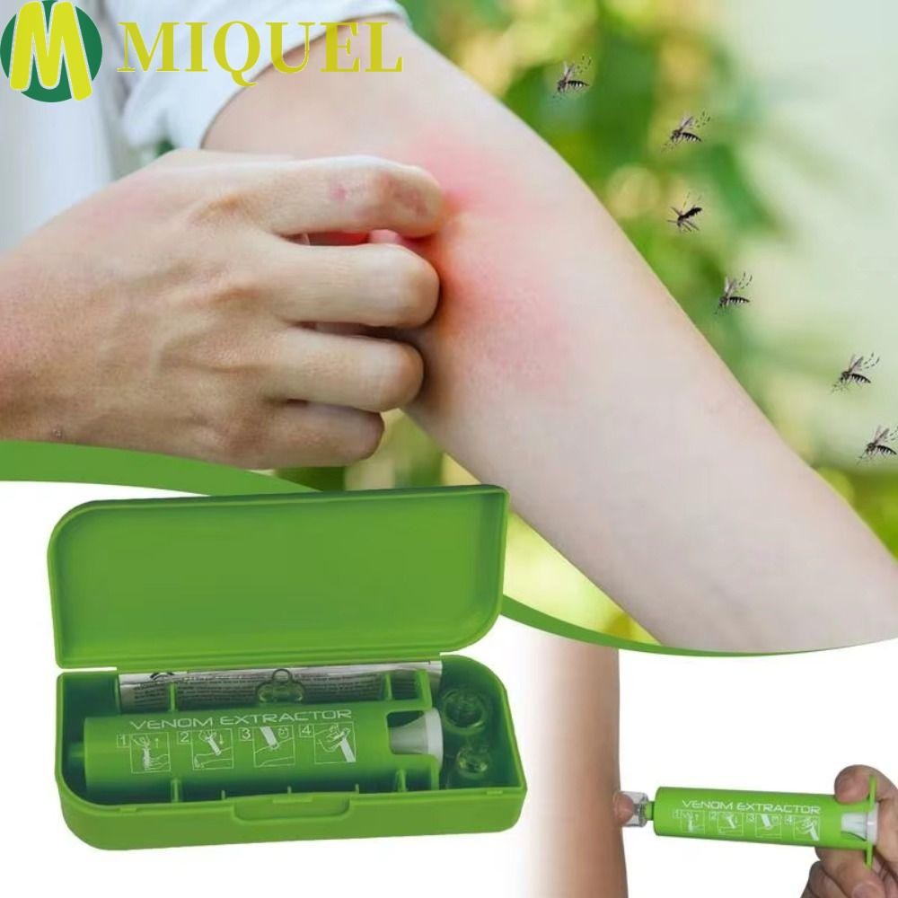 MIQUEL Bug Bite Suction Tool, Vacuum Bites Relief Bite Venom Extractor ...