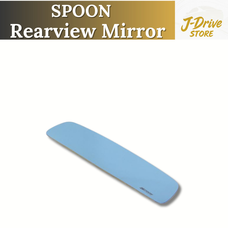 Spoon Blue Wide Rearview Mirror for Honda S2000 & Civic – Model 76400 ...