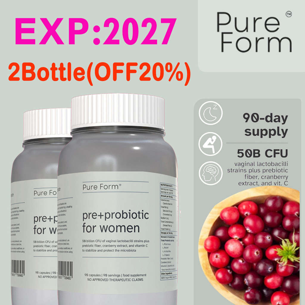 Pure Form Pre + Probiotic for Women | Shopee Philippines
