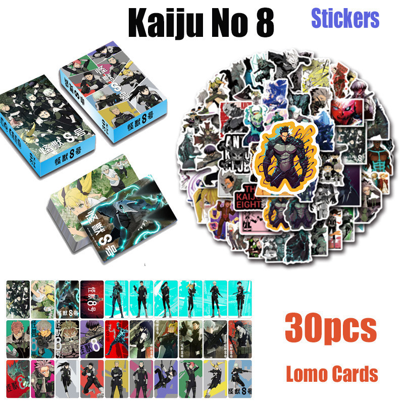 Kaiju No. 8 Sticker Lomo Cards Kaiju No 8 Stickers for Luggage Phone ...