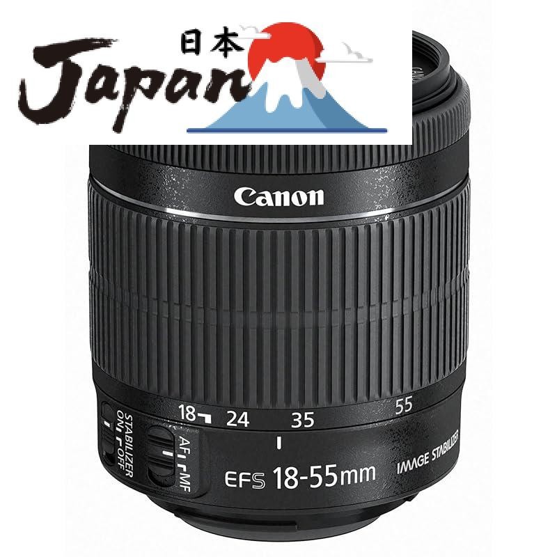 [import from Japan] Canon standard zoom lens EF-S18-55mm F3.5-5.6 IS ...