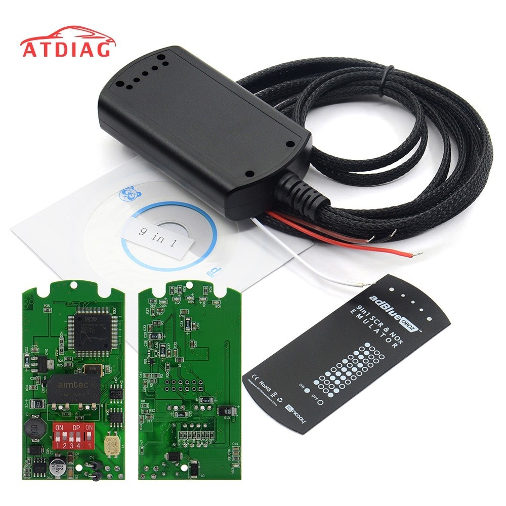 RQ`Hot!!! Newest Adblue 9 in 1 Universal Adblue Emulator NOT NEED ANY ...