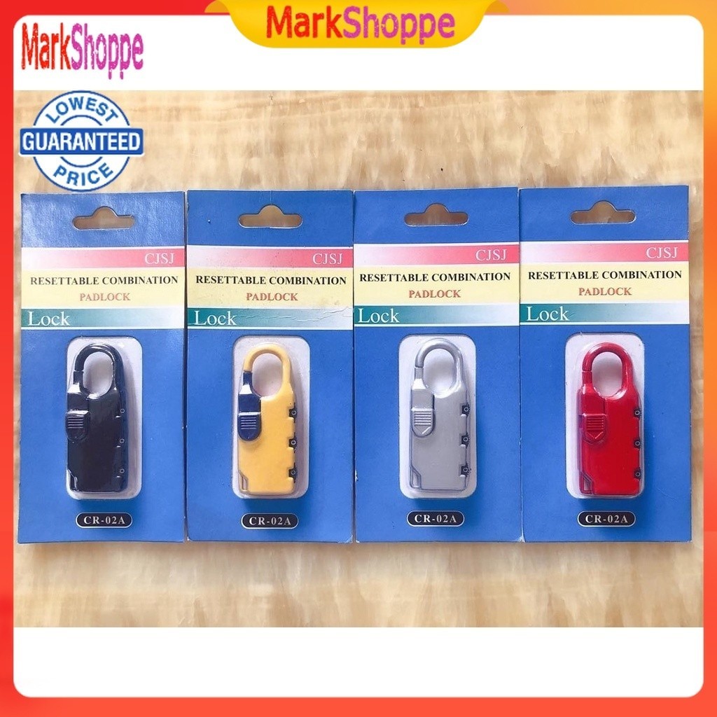 Bags Baggage Door Padlock 3 Dial Digit Combination padlock Numeric Lock ...