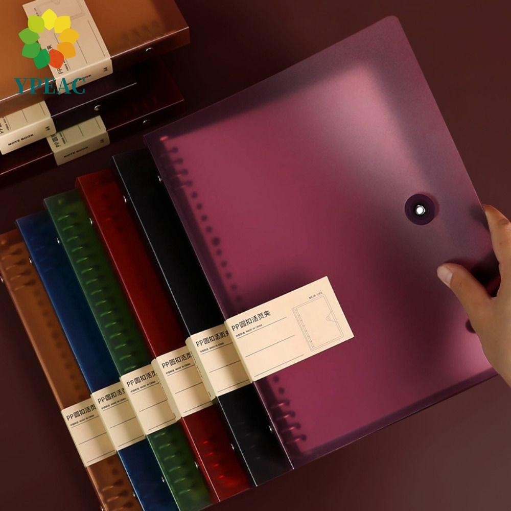 YPEAC A5/B5/A4 Binder Cover, Inner Cover Notebook Binder Loose Leaf ...