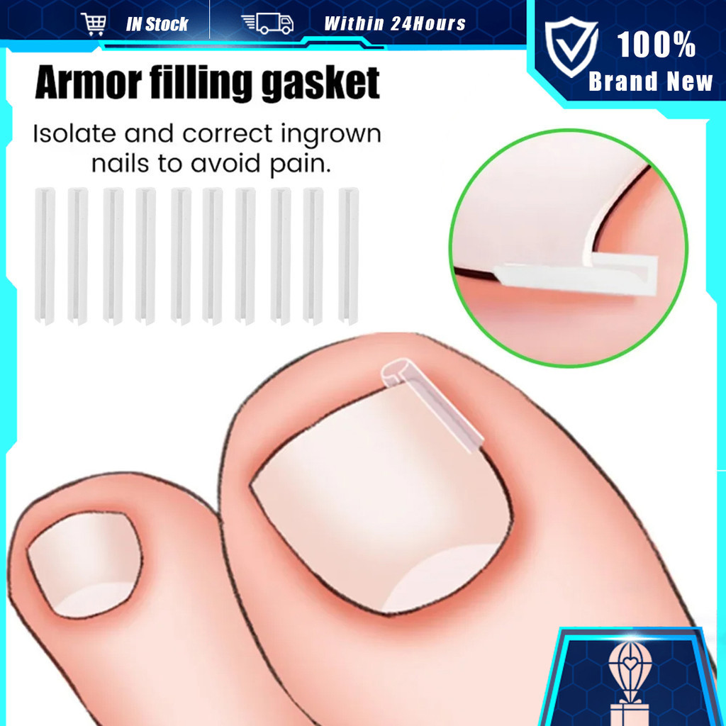 10 Piece Ingrown Pads Nail Groove Orthopedic Pads Nail Correction ...