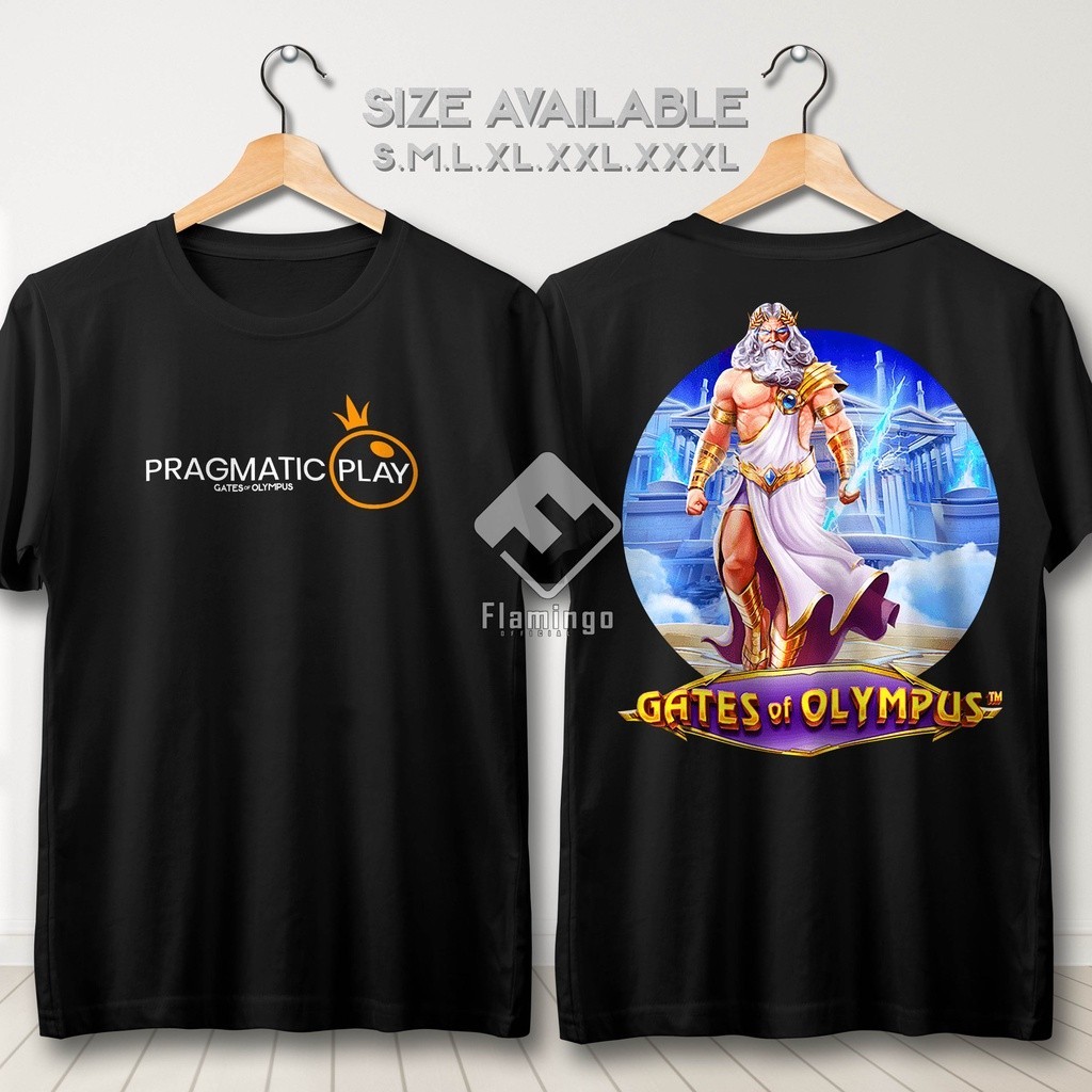 Kaos Pragmatic Play Zeus Gates Of Olympus Scatter Games Size S-XXXL ...