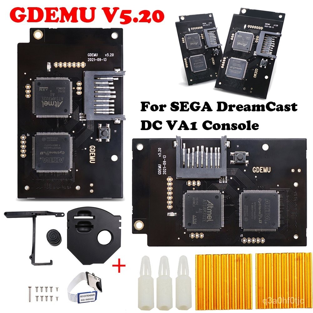 RQ+GDEMU V5.20 Replacement Optical Drive Simulation Board for SEGA Dreamcast DC VA1 Console SD ...
