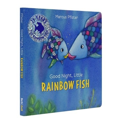 Good night little rainbow fish cardboard book English original good ...