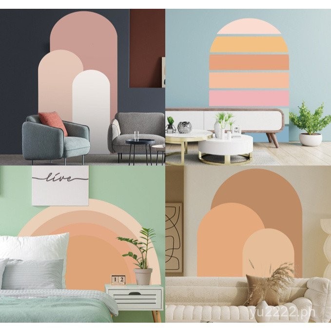 PVC Sticker Arch Wall Decal Boho Wall Decor Wall Stickers and Mural ...