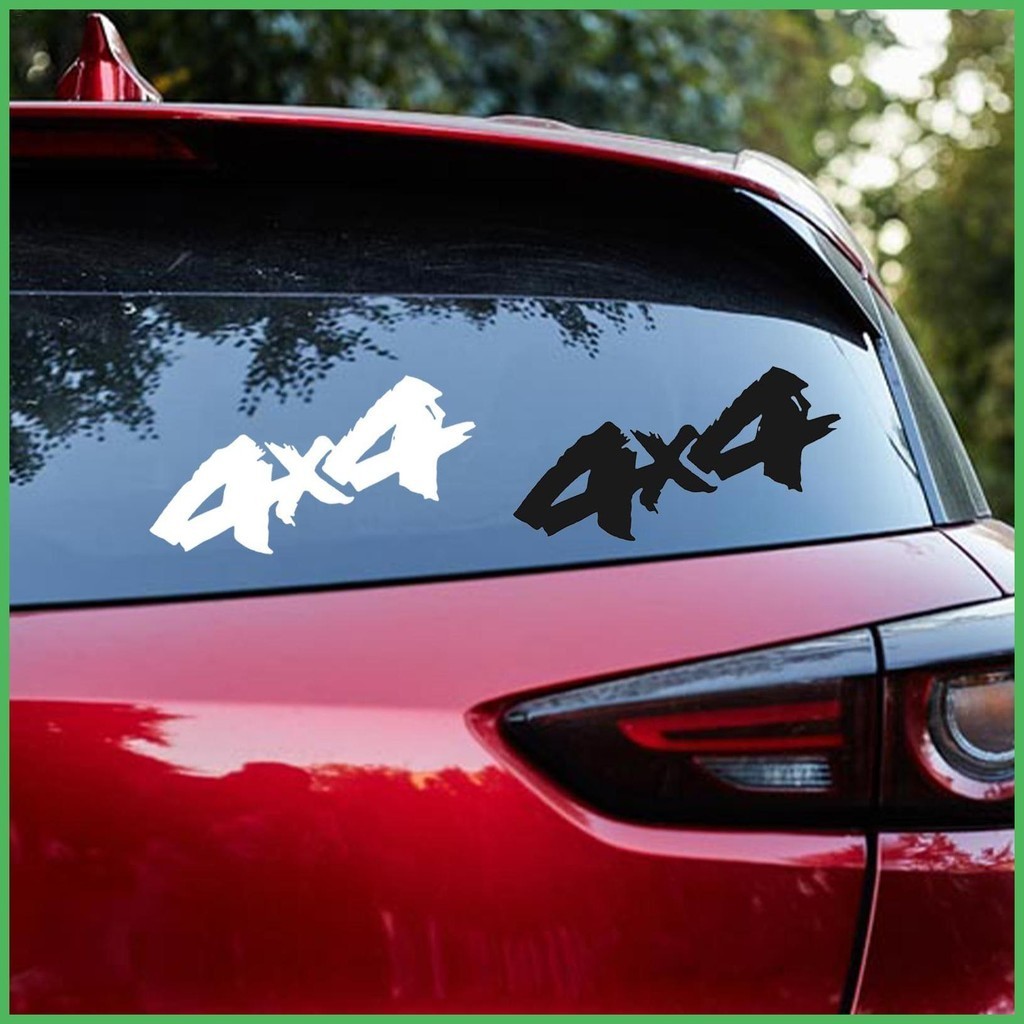 4x4 Decals For Trucks Waterproof Sun-Proof Car 4x4 Sticker 4x4 ...