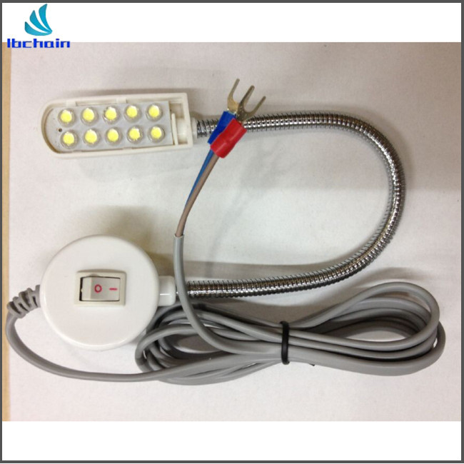 Clearance Sale!! 10 LED Beads Sewing Machine Work Light White Light ...