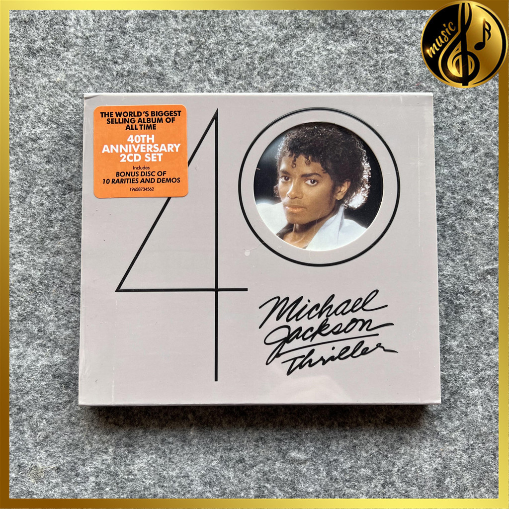 Michael Jackson Thriller 40th Anniversary 2CD Original Album [Sealed ...