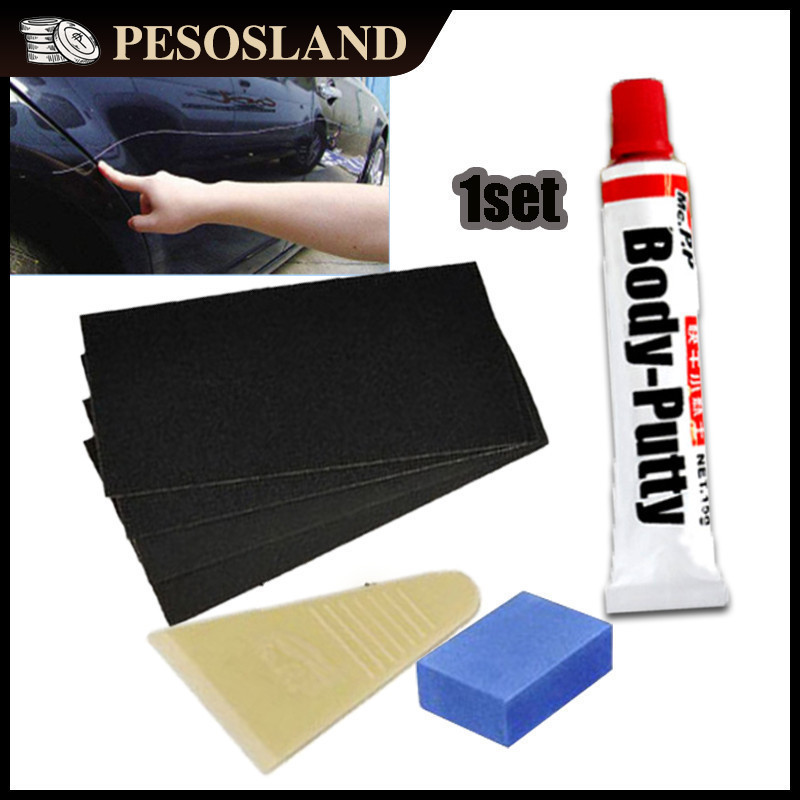 1Set Body Putty Scratch Repair Kit Smooth Repair Tool Auxiliary Dent ...