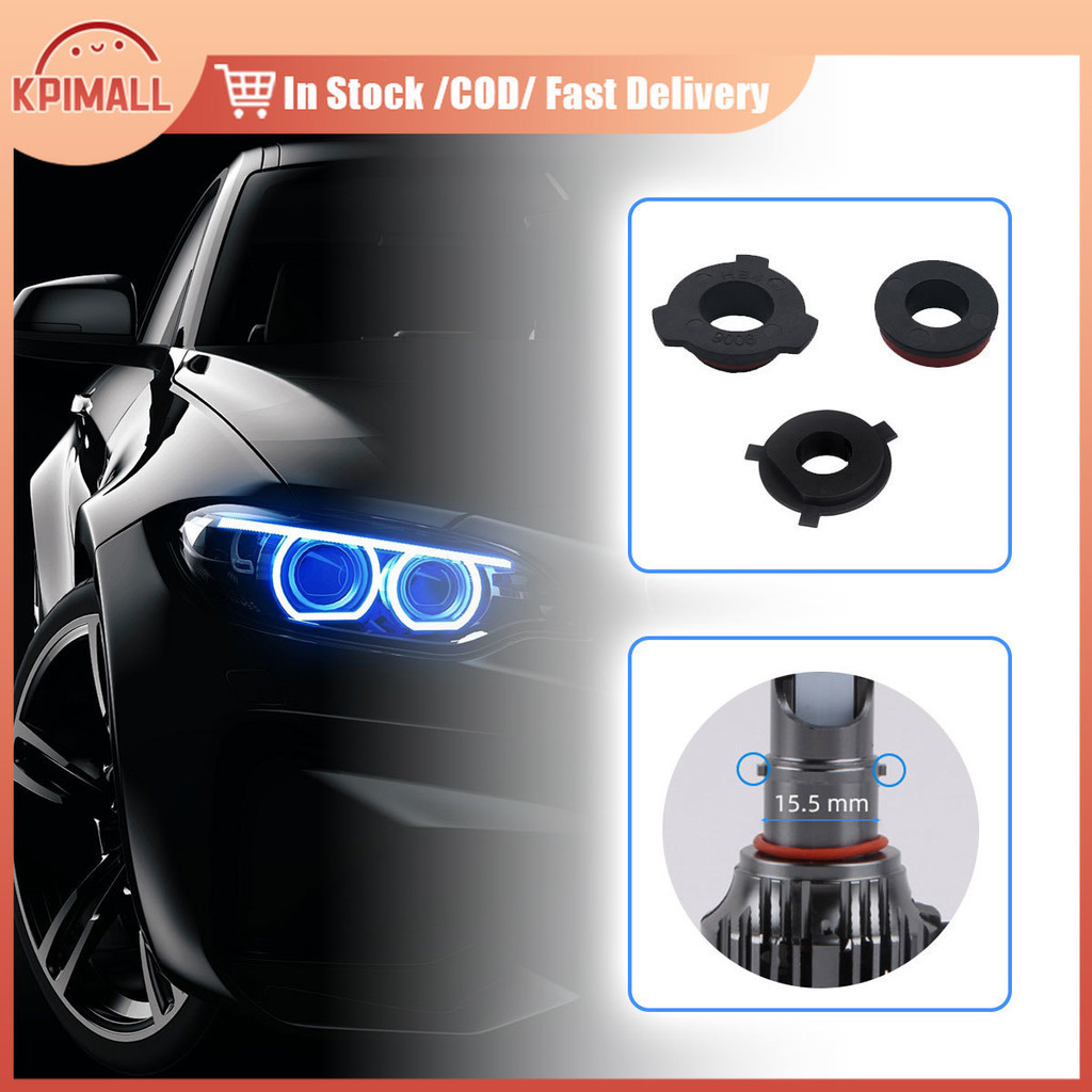 H4 H11 9005 HB3 Headlamp Light LED Car Headlight Adapter 1/2 Pcs Holder ...