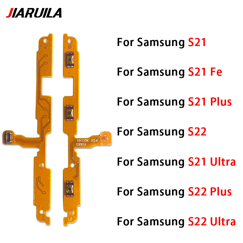 Button For Samsung S21 Fe 21 Plus 21 Ultra S22 Plus 22 Ultra Power ...