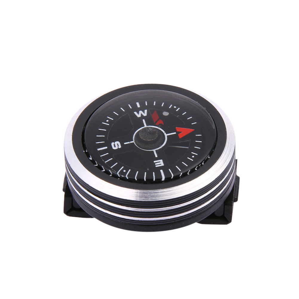 WE★ Mini Portable Compass Aluminum Alloy Wristwatch Type Compass for ...