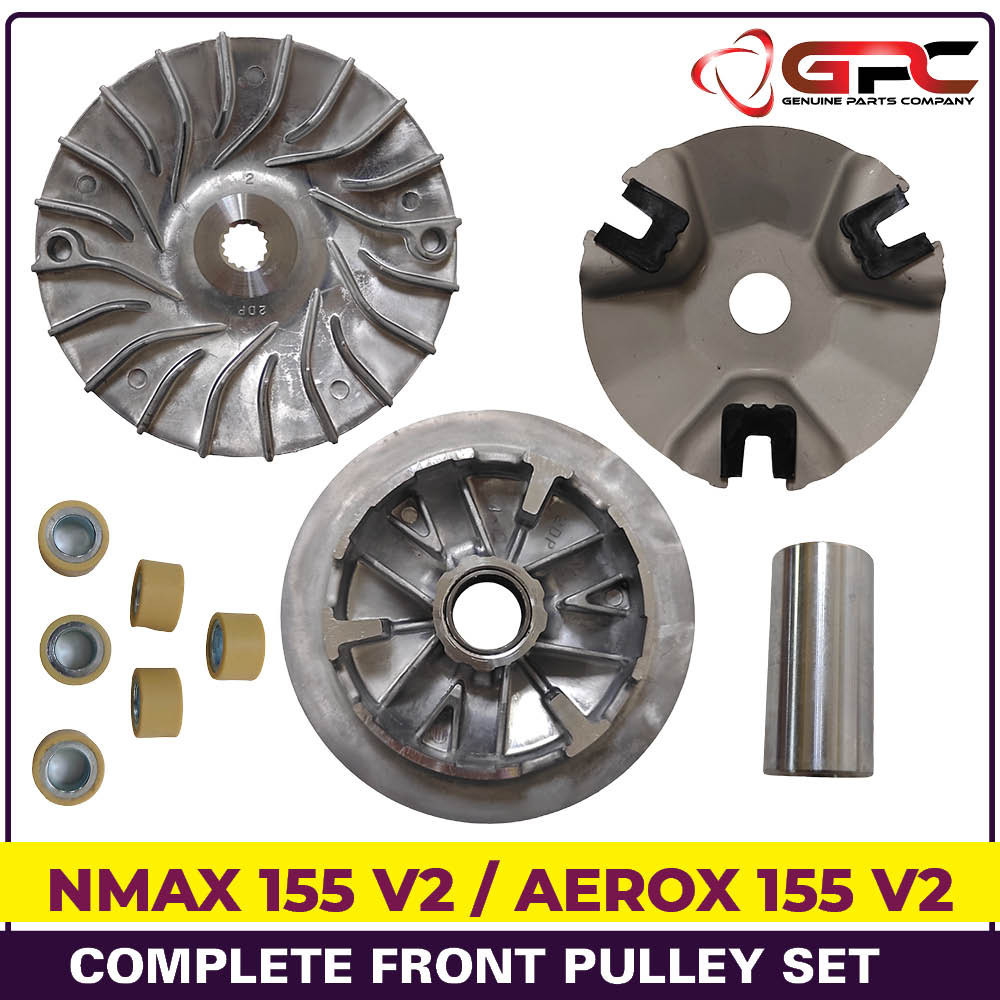 GPC Yamaha AEROX 155 V2 / NMAX 155 V2 CVT Complete Front Pulley Set ...