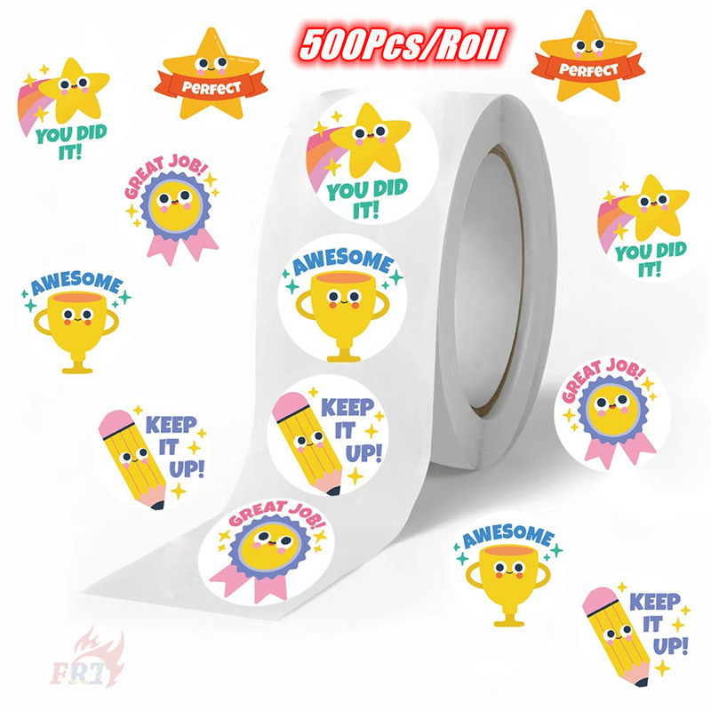 500Pcs/Roll Keep It Up - Inspiring Words Series 05 . Kids Rewards ...