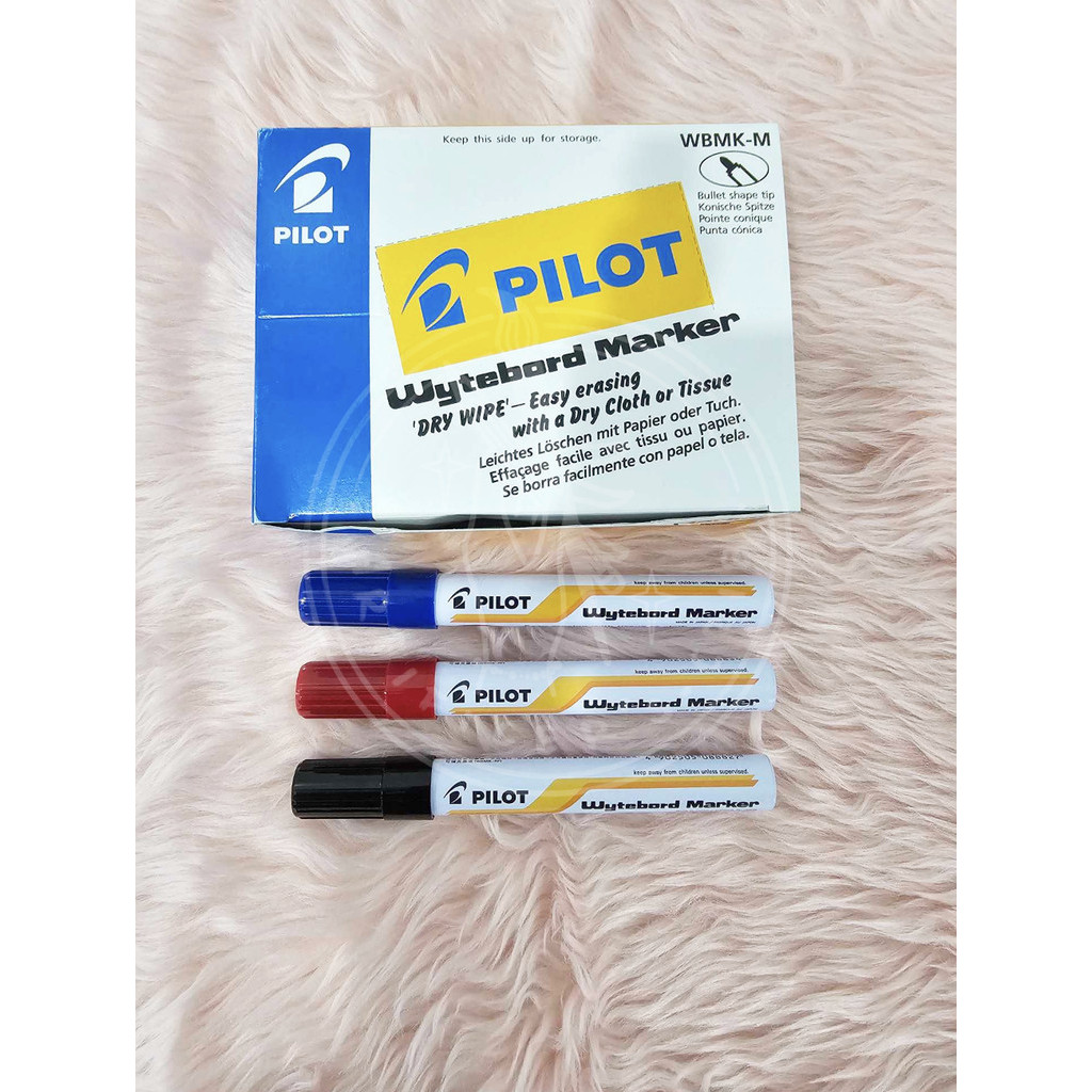 Pilot Wyteboard Marker Whiteboard Marker Fine/Broad Tip | Shopee ...