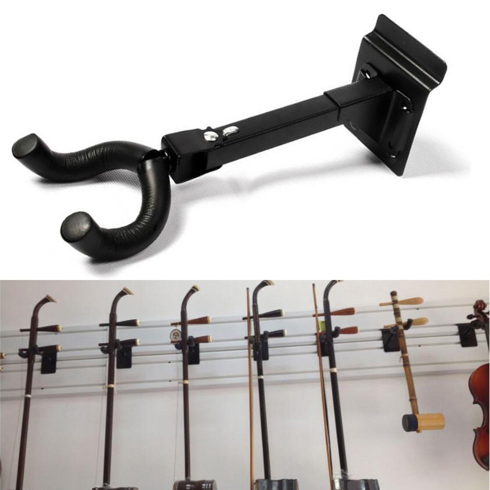 Universal Adjustable Wall Hanger Guitar Stand Rack with 180 Degree ...