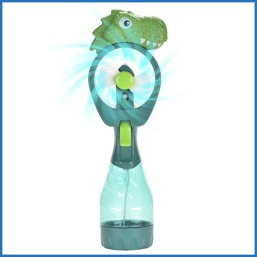 Handheld Fan with Mist Dinosaur Design Handheld Water Misting Fans ...