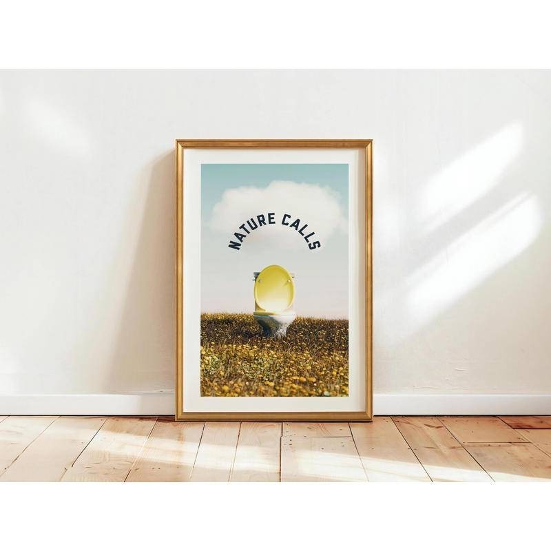Bring the Serenity of Nature into Your Bathroom: Relaxing Posters for a ...