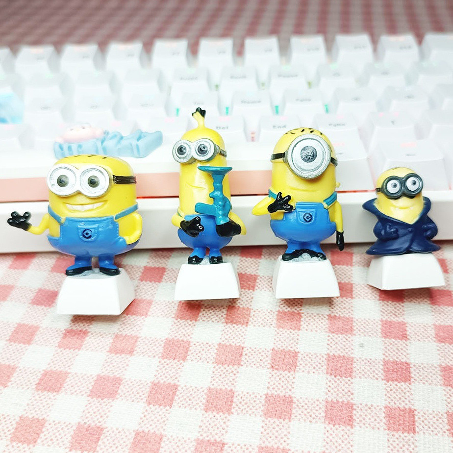 XDA Minions Keycap PBT Despicable Me Cartoon Unique Keycap MINIONS ...