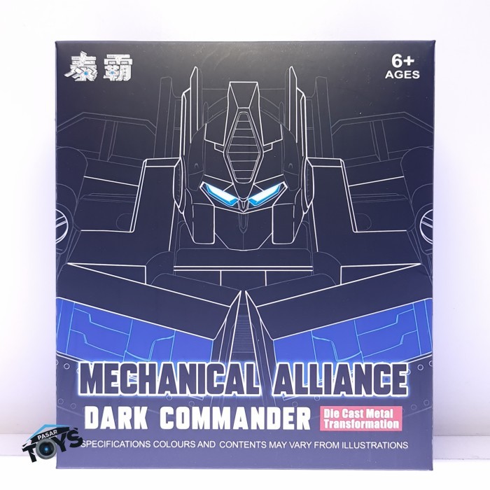 Ys-04b Dark Commander AOYI aka SS38 Optimus Prime Black Nemesis ...