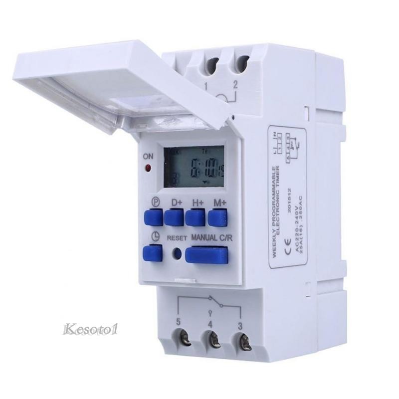 1X Digital Timer Switch 220V Manual | Shopee Philippines