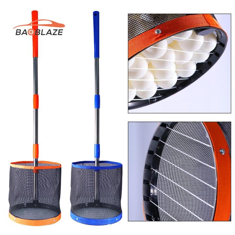 [Baoblaze] Tennis Ball Picker, 140 Ball Pickup Capacity, Storage Bag ...