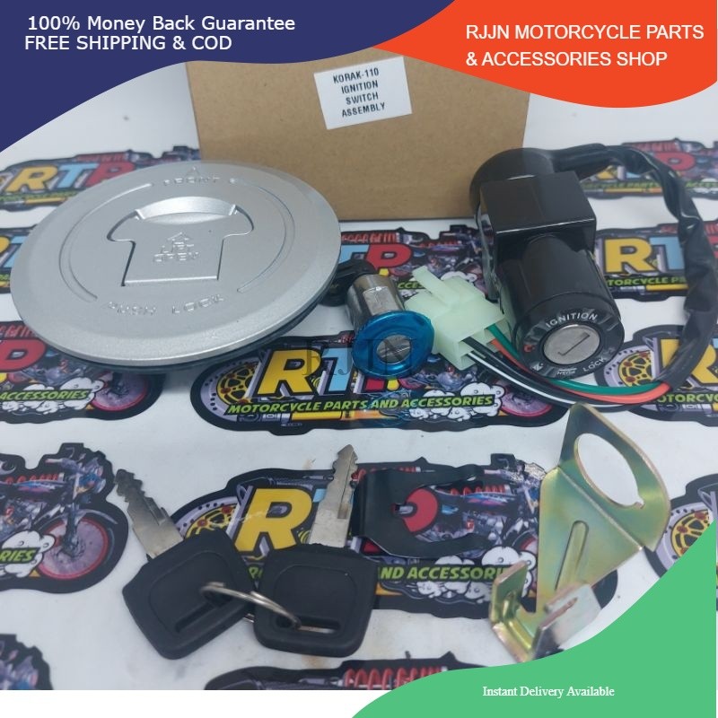 RUSI KORAK 110 IGNITION SWITCH KEY SET | Shopee Philippines
