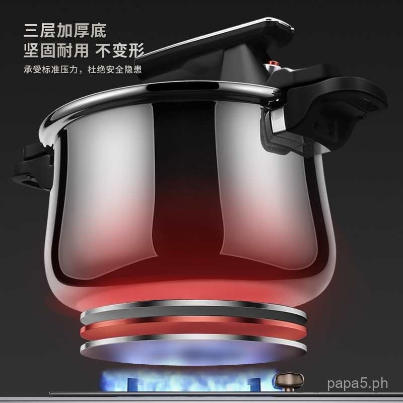 Stainless Steel Low Pressure Pot Household Non-Stick Multi-Functional ...