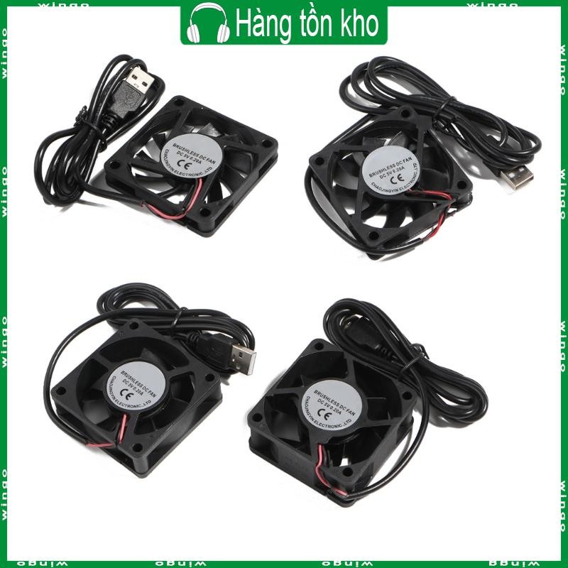 WIN 60mm USB Fan 5V DC Brushless Cooling Fans Oil Bearing Fan for 3D ...