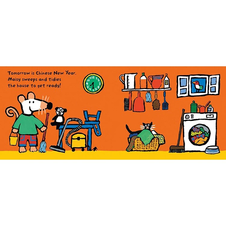 Mouse Bobo New Year Maisy’s Chinese New Year English original picture ...